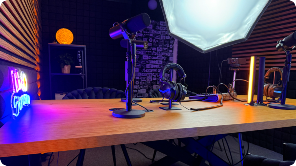 Podcast studio - Sound Media